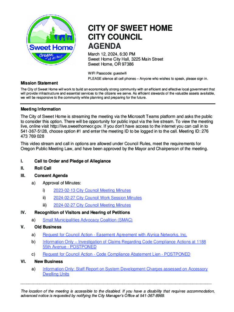 Fillable Online will provide infrastructure and essential services to the citizens we serve Fax ...