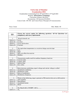 Fillable Online Program: Information Technology Fax Email Print - pdfFiller