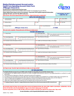 Fillable Online JPMorgan Chase Reimbursement Claim Form Fax Email Print ...