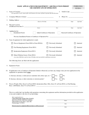 Fillable Online CERTIFICATION OF POLLUTION CONTROL FACILITY Name: Fax ...