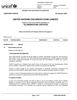 Fillable Online UNICEF Child Protection Officer (Refugee and Migration ...