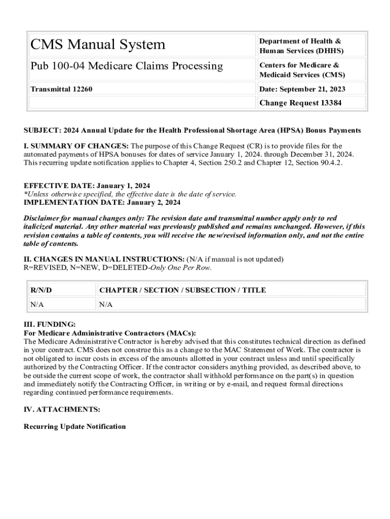 Fillable Online instructions to your Medicare Administrative Contractor ...