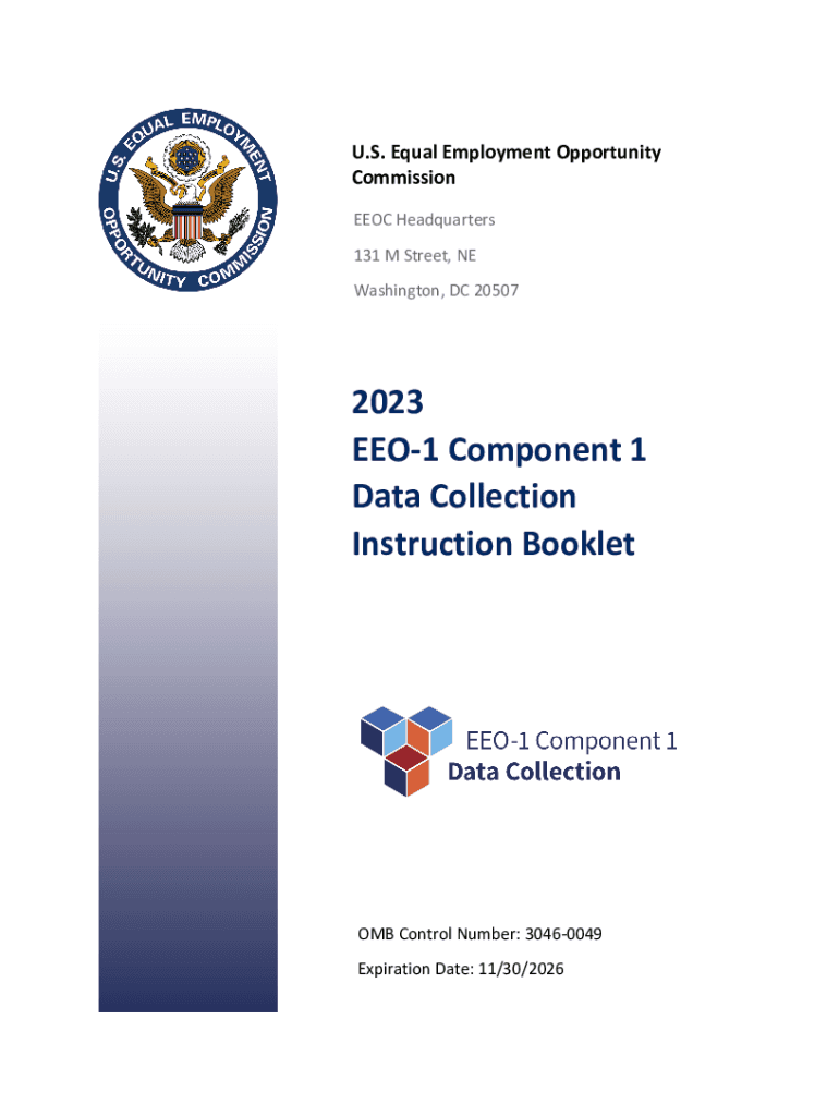Fillable Online 2023 EEO-1 Component 1 Data Collection Instruction ...