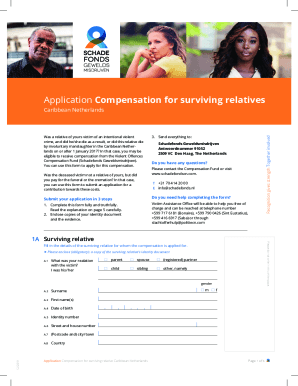 Fillable Online Surviving Relative Benefit Application Form Fax Email ...