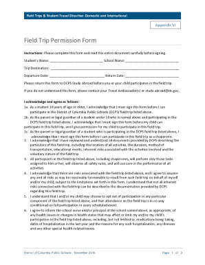 Fillable Online dcps dc Instructions: Please complete this form and ...