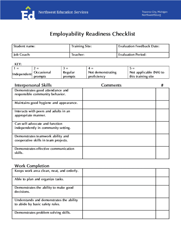 Fillable Online Wisconsin Employability Skills Certificate Program ... Fax Email Print - pdfFiller