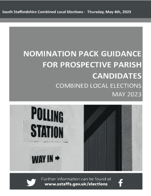 Fillable Online NOMINATION PACK GUIDANCE Fax Email Print - pdfFiller