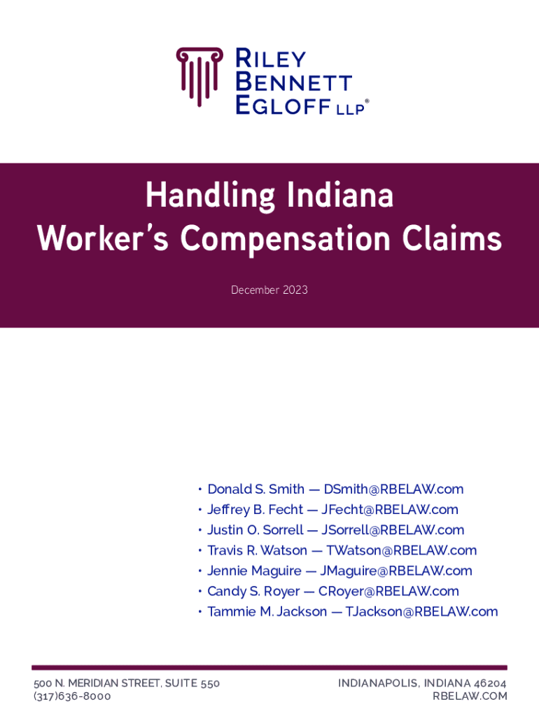 Fillable Online Handling Indiana Fax Email Print - pdfFiller