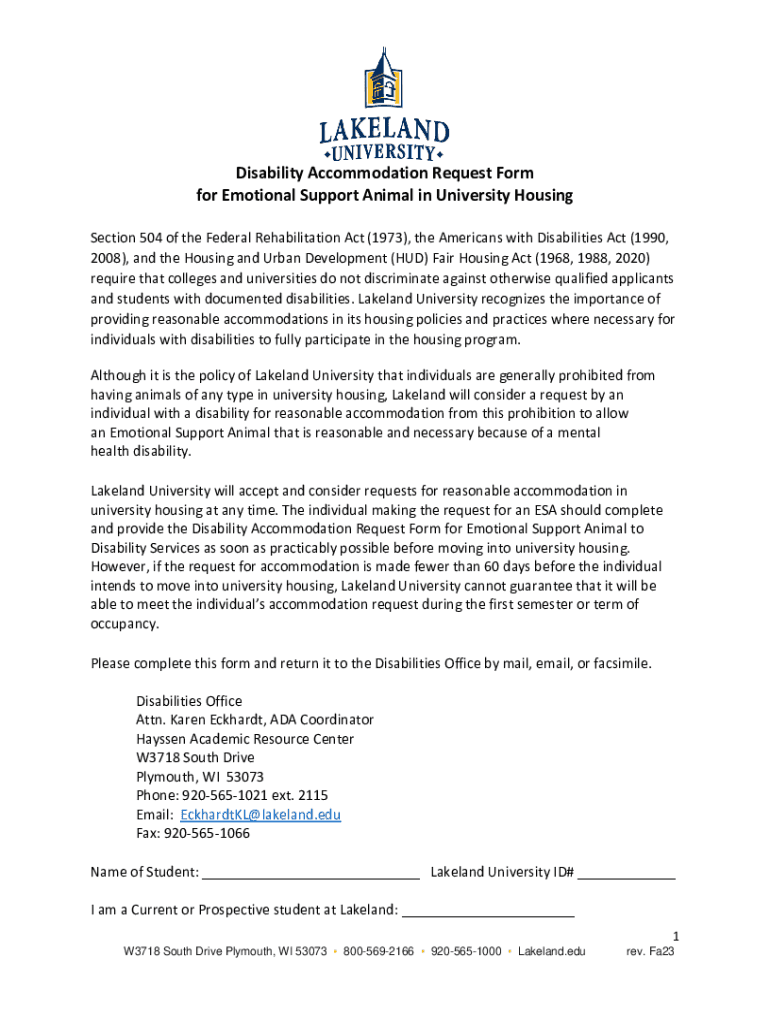 Fillable Online disability-accommodations-request-form-emotional ...