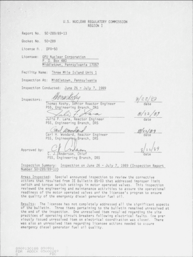 Fillable Online Response to intervenor TMI Alert first set of ...