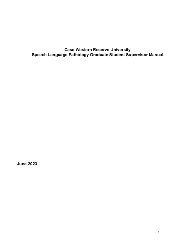 Fillable Online artscimedia case Clinical Supervision in Speech-Language Pathology Fax Email ...