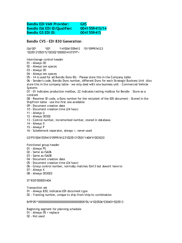 Fillable Online SAP PO - How can I process an EDI inbound file whe ...
