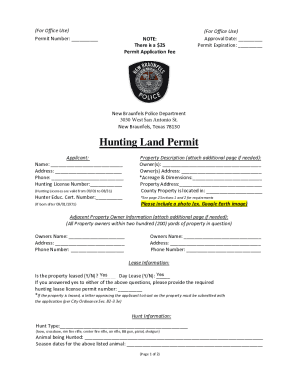 Fillable Online New Braunfels Police Department - False Alarm Reduction ...