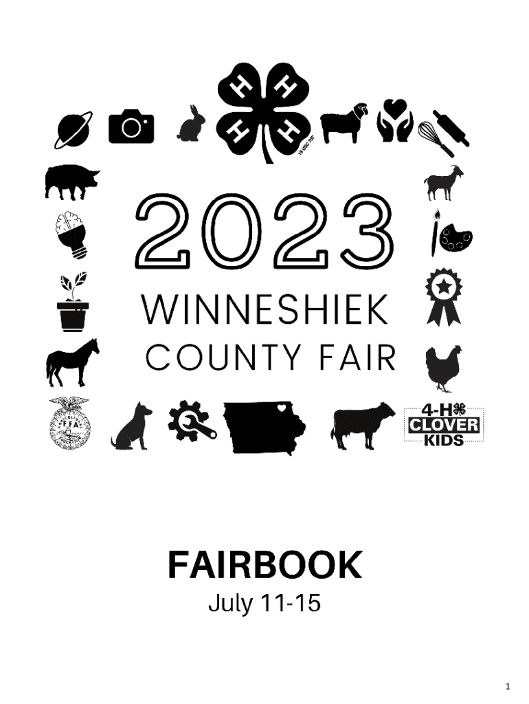 Fillable Online Winneshiek County Fair 4-H Exhibit Goal Sheet Fax Email ...