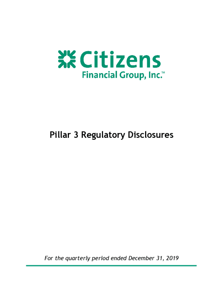 Fillable Online Capital and Risk Management Pillar 3 Disclosures ...