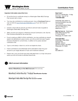 Fillable Online Working with the Contribution Form Fax Email Print - pdfFiller