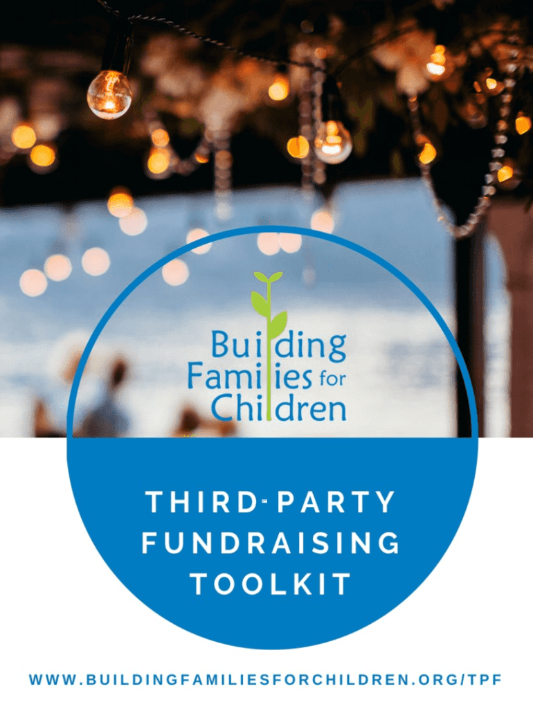 Fillable Online Third Party Fundraising : How To Help Fax Email Print ...