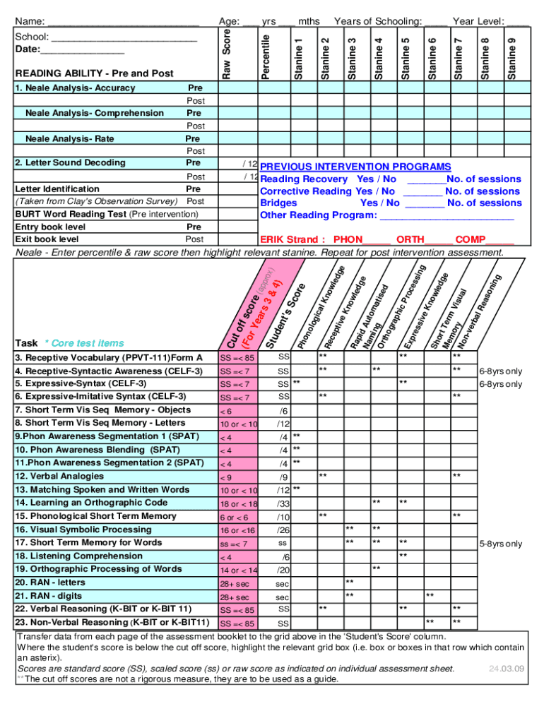 Fillable Online students education unimelb edu 1 ENHANCING READING INTERVENTION FOR AT RISK ...
