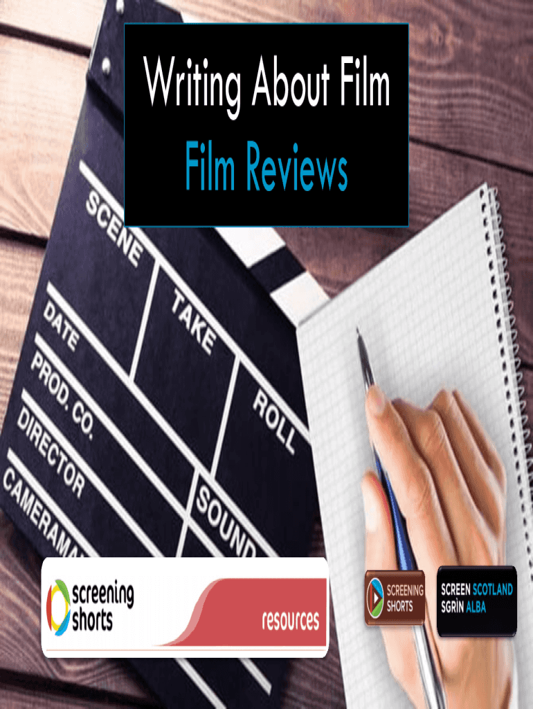 Fillable Online Writing About Film - Film Reviews ... Fax Email Print ...