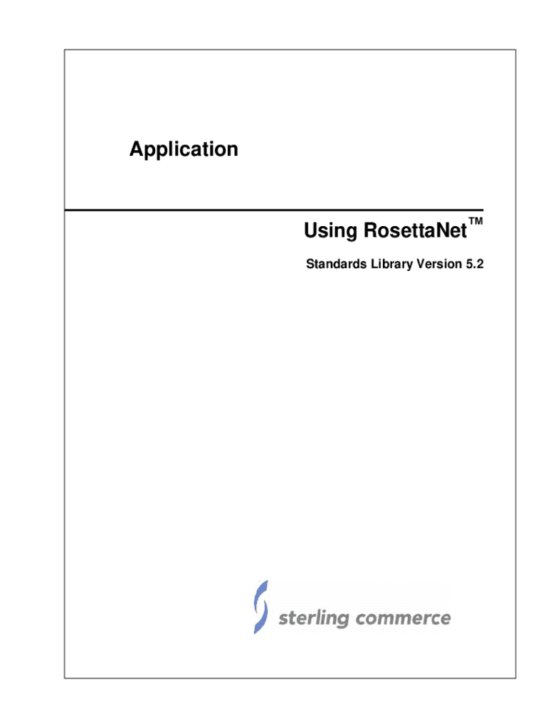 Fillable Online ftpmirror your RosettaNet and B2B EDI Integration: All ...