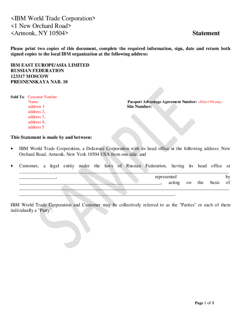 Fillable Online ftpmirror your IBM World Trade Asia Corp - Company ...