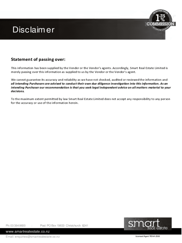 Fillable Online Hold the champagne: The real domain of disclaimers Fax ...