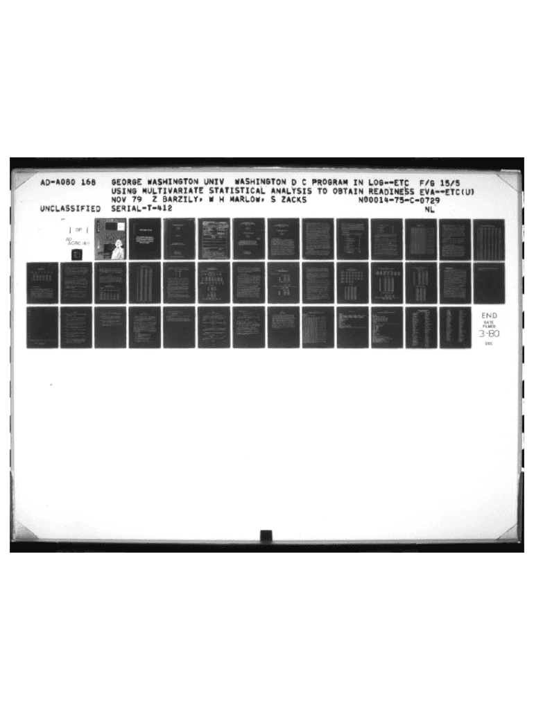 Fillable Online Using Multivariate Statistical Analysis To Obtain