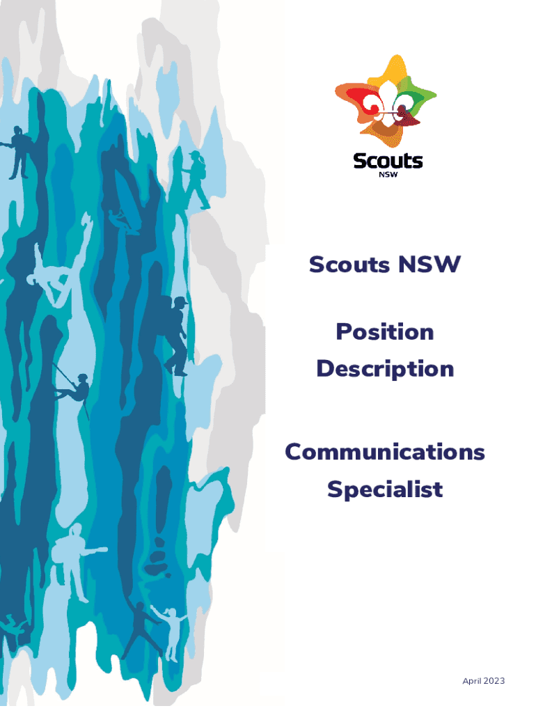 Fillable Online Marketing and Communications Officer Position Description Fax Email Print ...