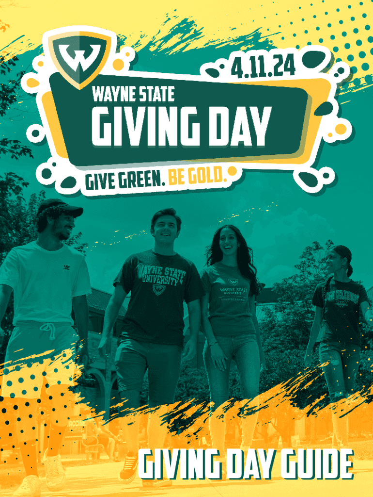 Fillable Online alumni wayne Fillable Online alumni wayne Giving Day - Events Calendar Fax Email ...