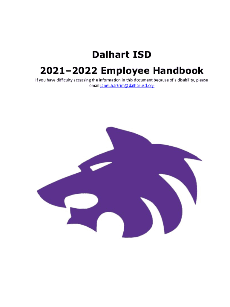 Fillable Online Dalhart Independent School District - EDUCATIONAL AIDE ...
