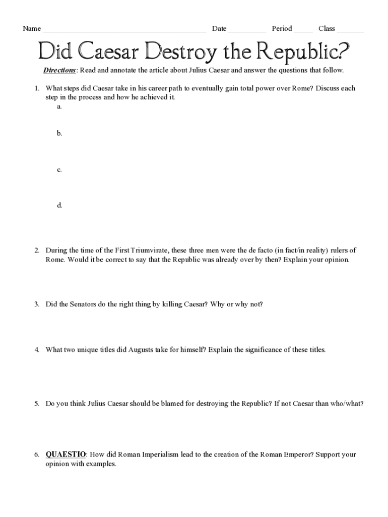 Fillable Online Guided reading activity the romans lesson 3 answer key ...