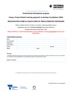 Project-Based Learning CertificatePenn GSE Doc Template | pdfFiller