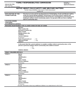 . Family Responsibilities Doc Template | pdfFiller