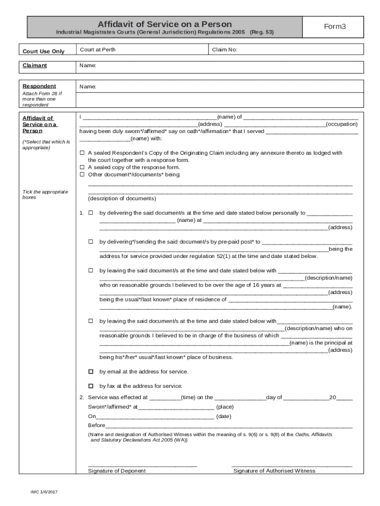 Starting a matter in the Federal Court Doc Template | pdfFiller