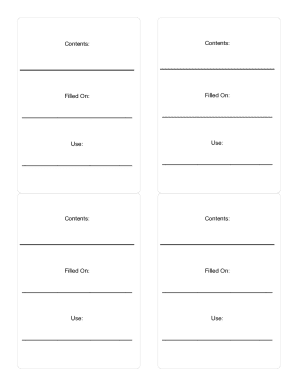 Fillable Online Labeling Template for Chemical Bottles: Instructions ...