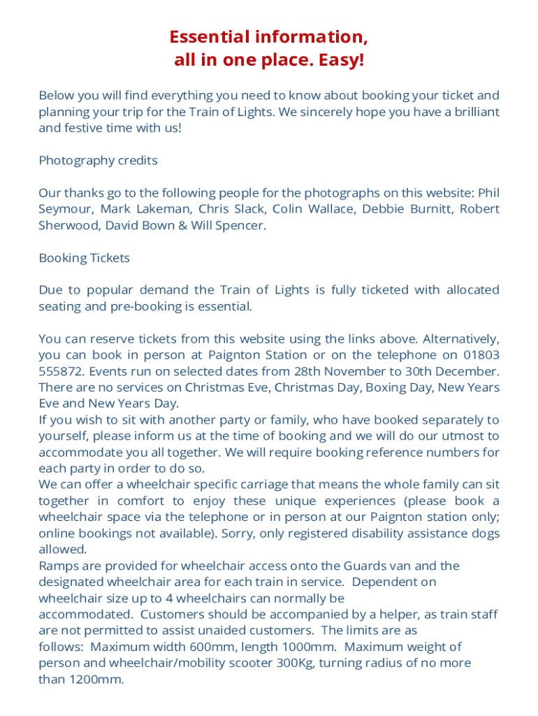 Fillable Online Essential information, all in one place. Easy! Fax Email Print - pdfFiller