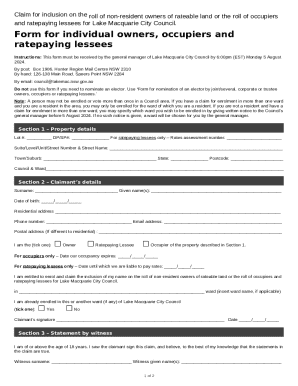 INSTRUCTION SHEET How to Make a Claim Under ... Doc Template | pdfFiller