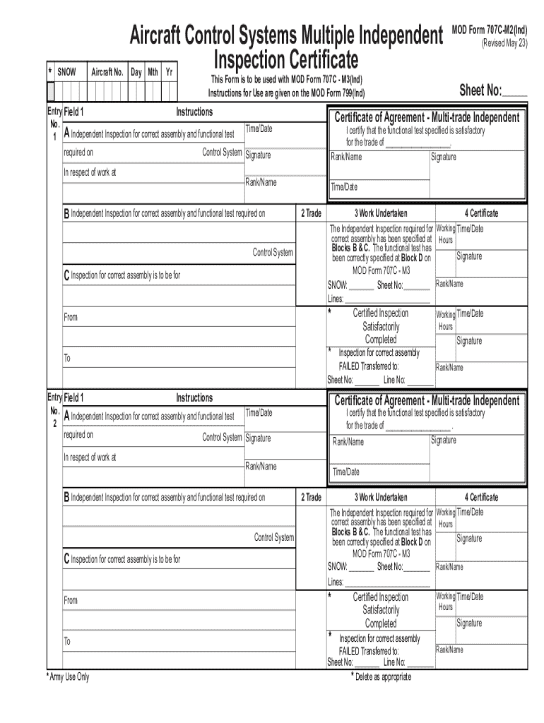 Fillable Online Aircraft Control Systems Multiple Independent ...