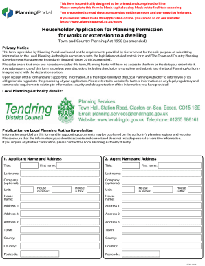 Fillable Online Local Planning Authority Fax Email Print - pdfFiller