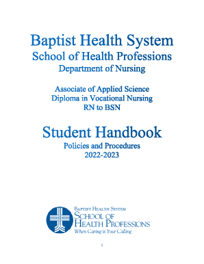 Fillable Online Our Mission, Vision and Values at Baptist Health Fax ...