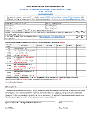 Fillable Online state of north carolina - NC DEQ Fax Email Print ...