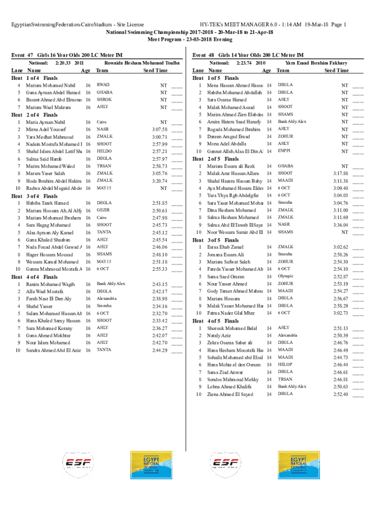 Fillable Online ACTIVE Hy-Tek Swimming and Track & FieldHelp Center Fax ...