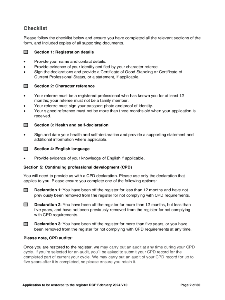 Fillable Online DCP Registration Form V4 Fax Email Print - pdfFiller