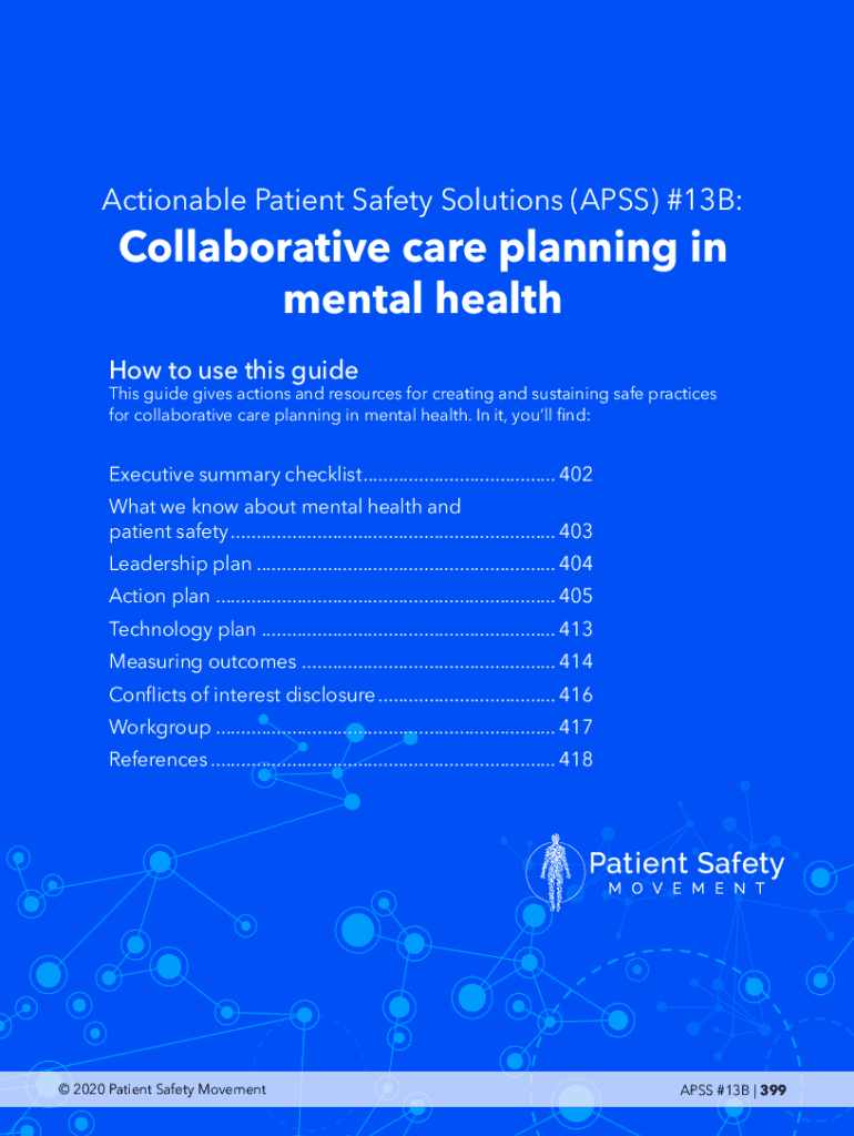 Fillable Online Collaborative care planning in mental health Fax Email ...