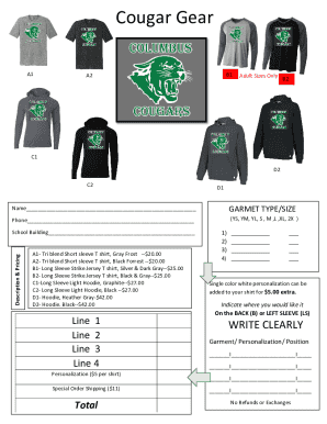 Fillable Online My Quick Fear Of God Essentials T-Shirt Sizing Guide ...