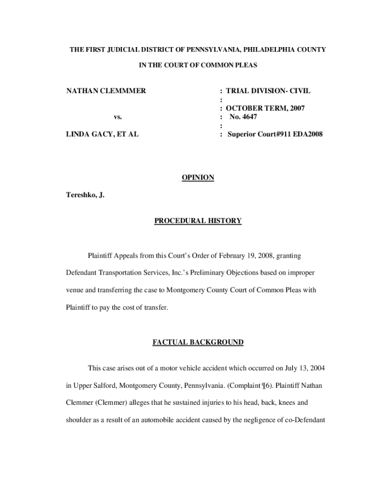 Fillable Online OPINION-Clemmer v. Gacy-Adam-FINAL.doc Fax Email Print ...