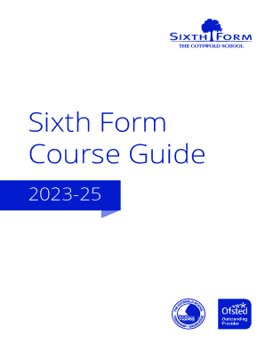 Fillable Online d3giikteahxfyn cloudfront Sixth Form Course Guide v7 0324 Fax Email Print ...