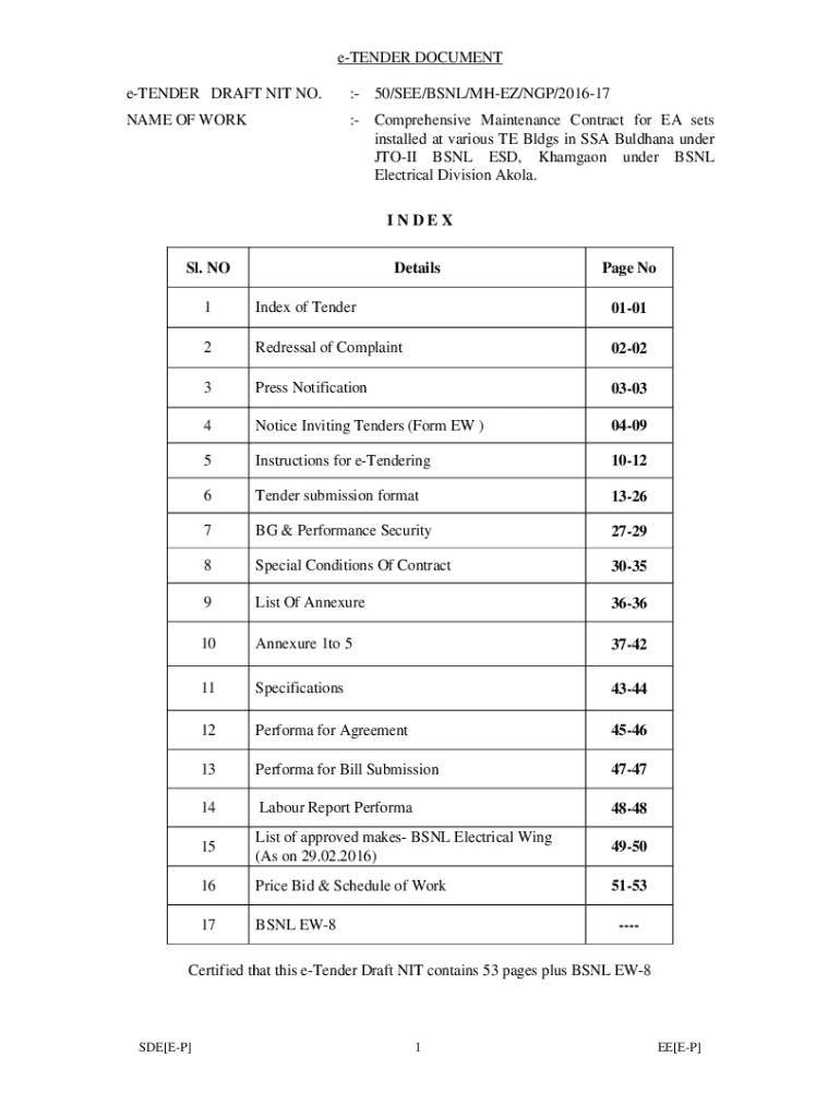 Fillable Online :- Comprehensive Maintenance Contract for EA sets Fax ...