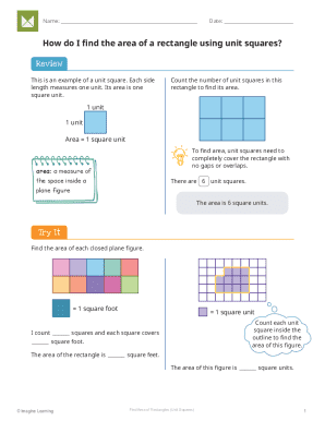Fillable Online What is Area of Rectangle Formula? Definition, Examples ...