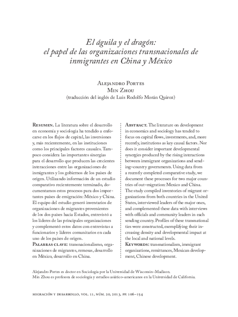 Completable En línea El guila y el dragn: el papel de las organizaciones ... Fax Email Imprimir ...